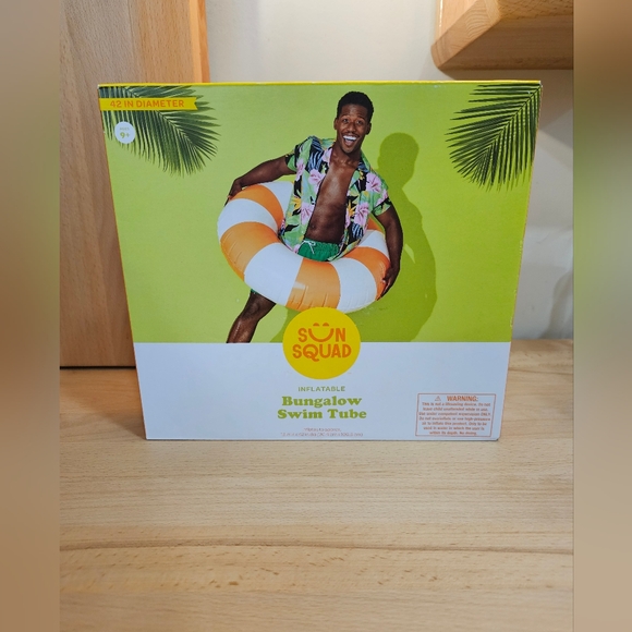 Sun Squad | Swim | Sun Squad Inflatable Bungalow Swim Tube | Poshmark